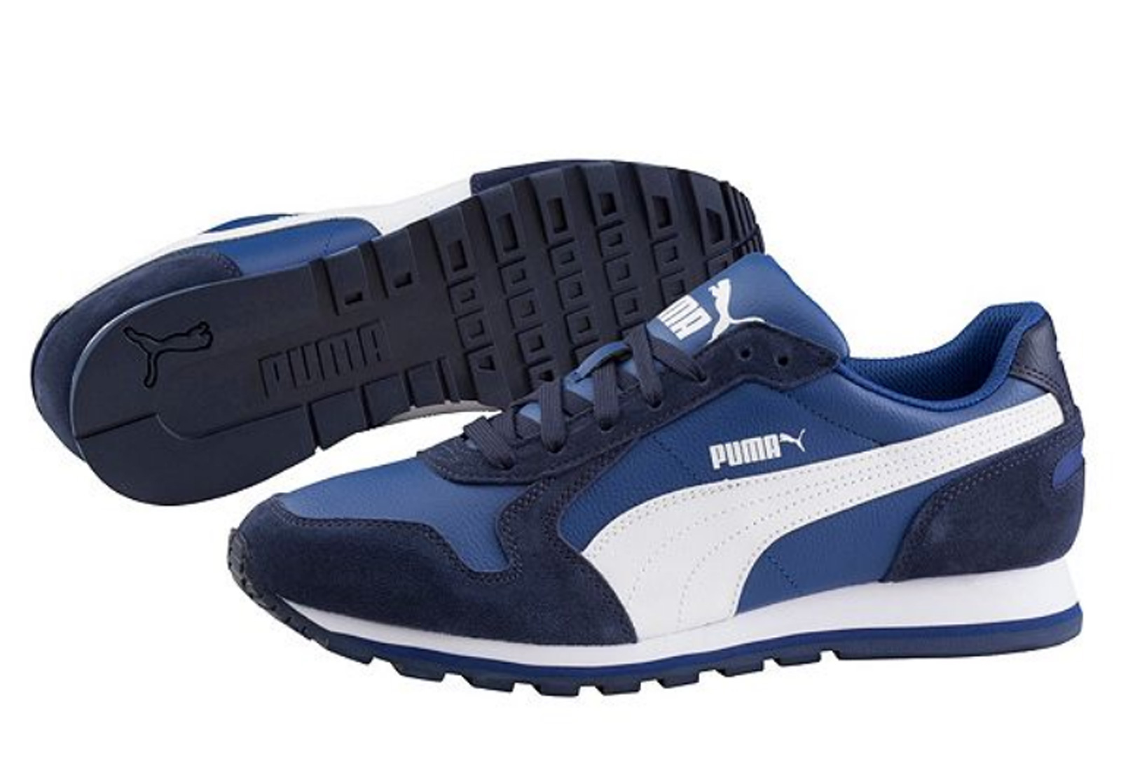 Puma KoÅ¾ne Plava Patike - St runner - Office Shoes Srbija