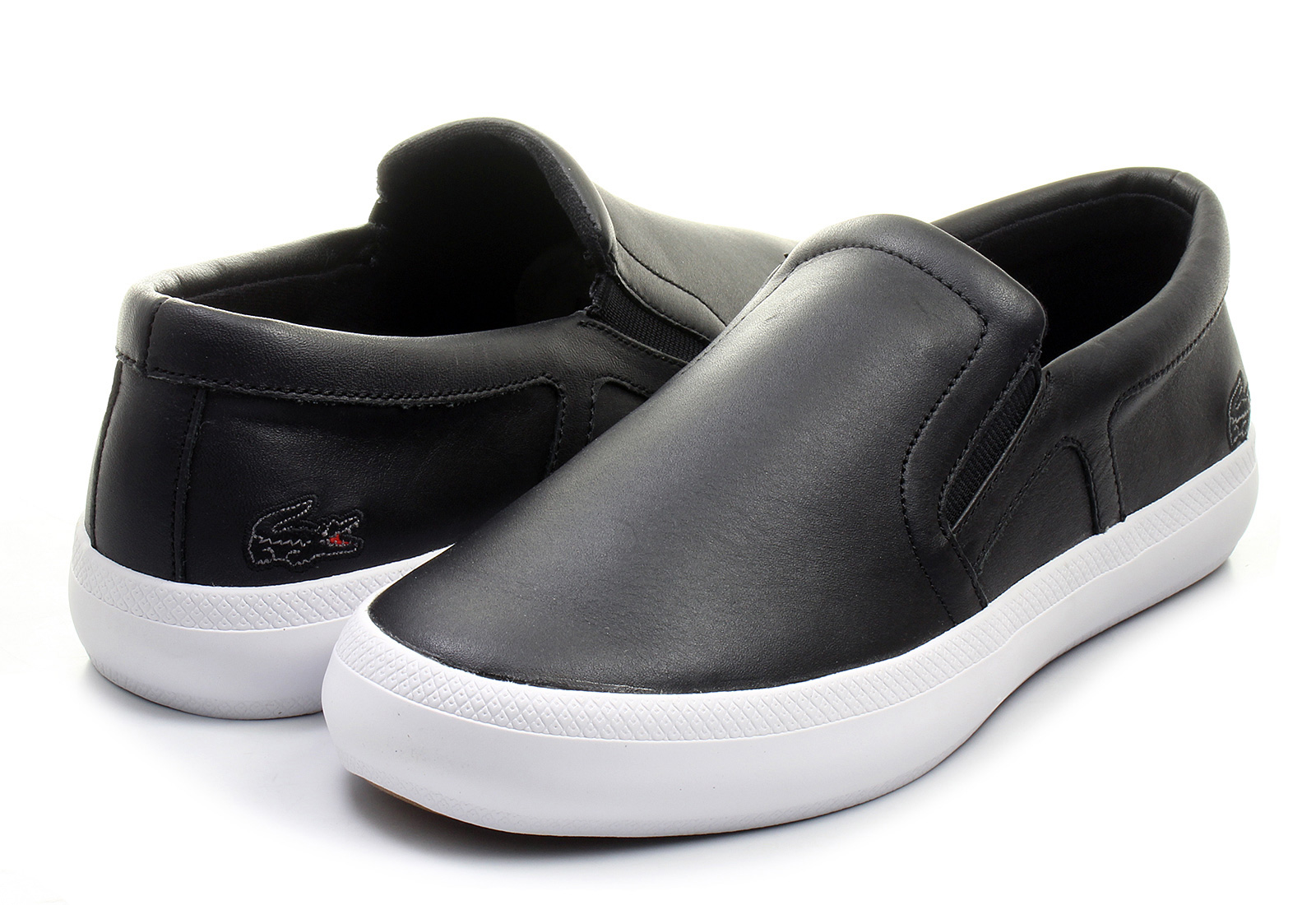 Lacoste Kožna obuća Crna Cipele - Rene Chunky Slip - Office Shoes Srbija