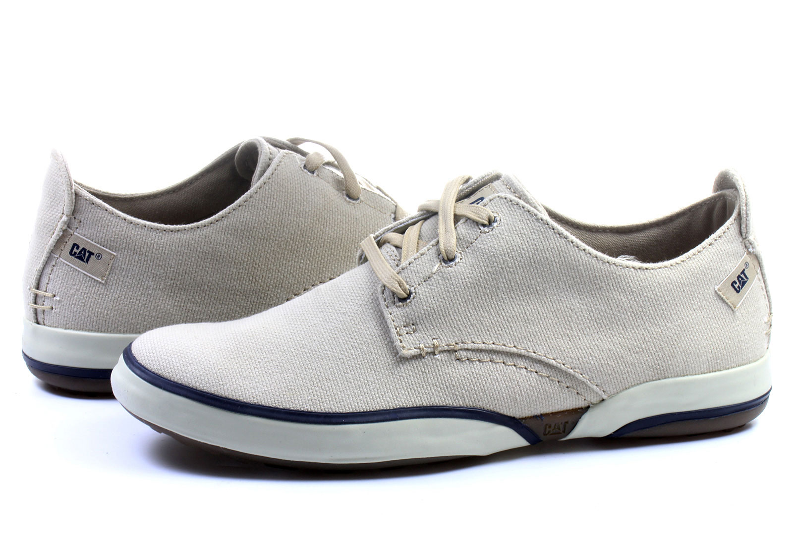 Cat Casual Bela Patike - Status Canvas - Office Shoes Srbija