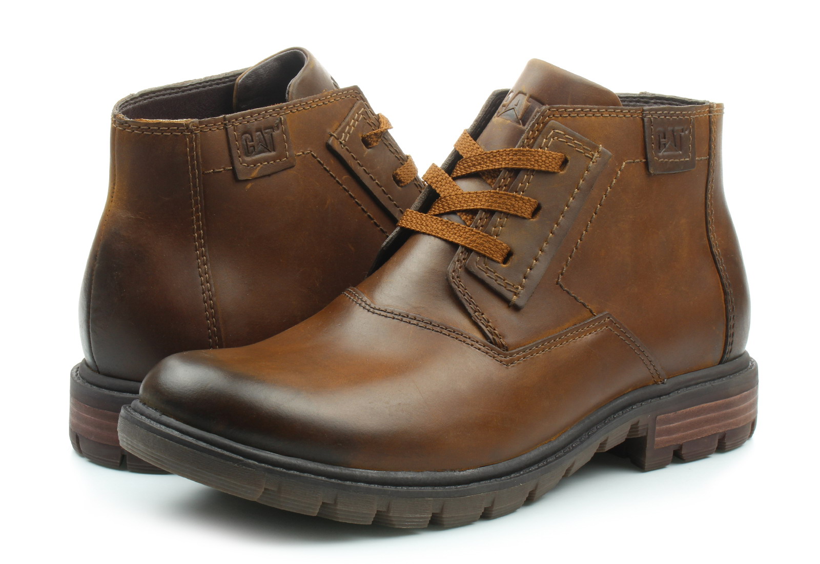 Cat Casual Braon Duboke cipele - Stats - Office Shoes Srbija