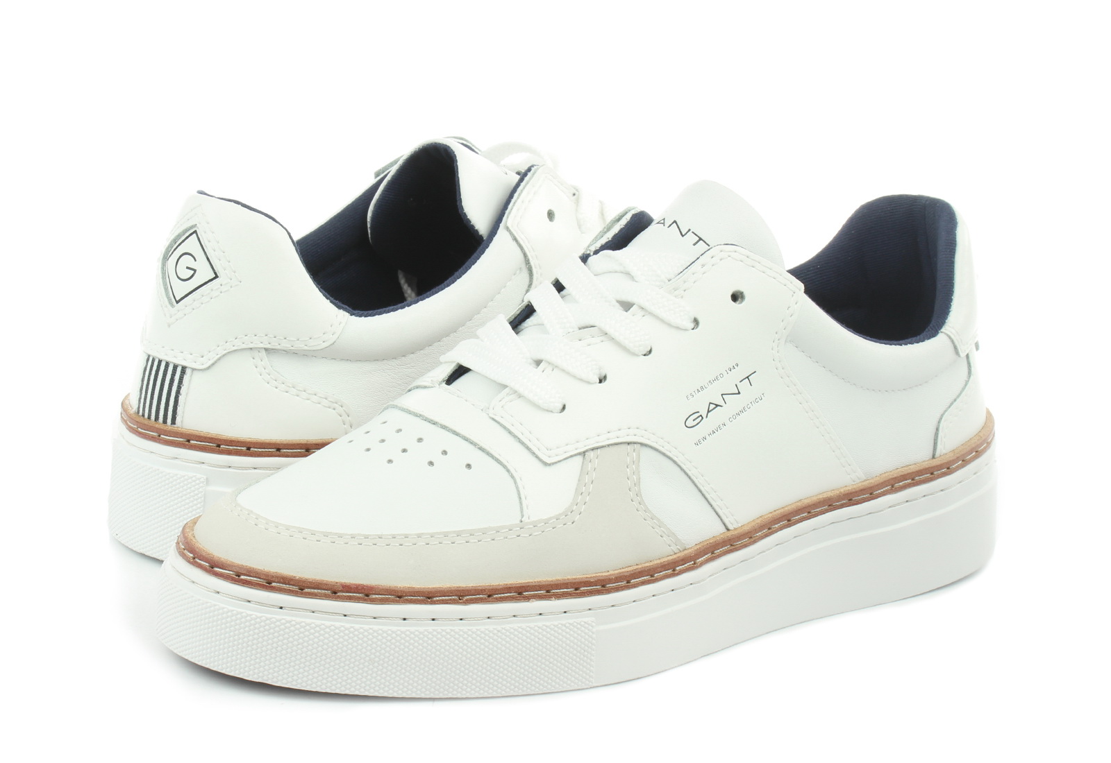 Gant Casual Bela Plitke patike - Denver - Office Shoes Srbija