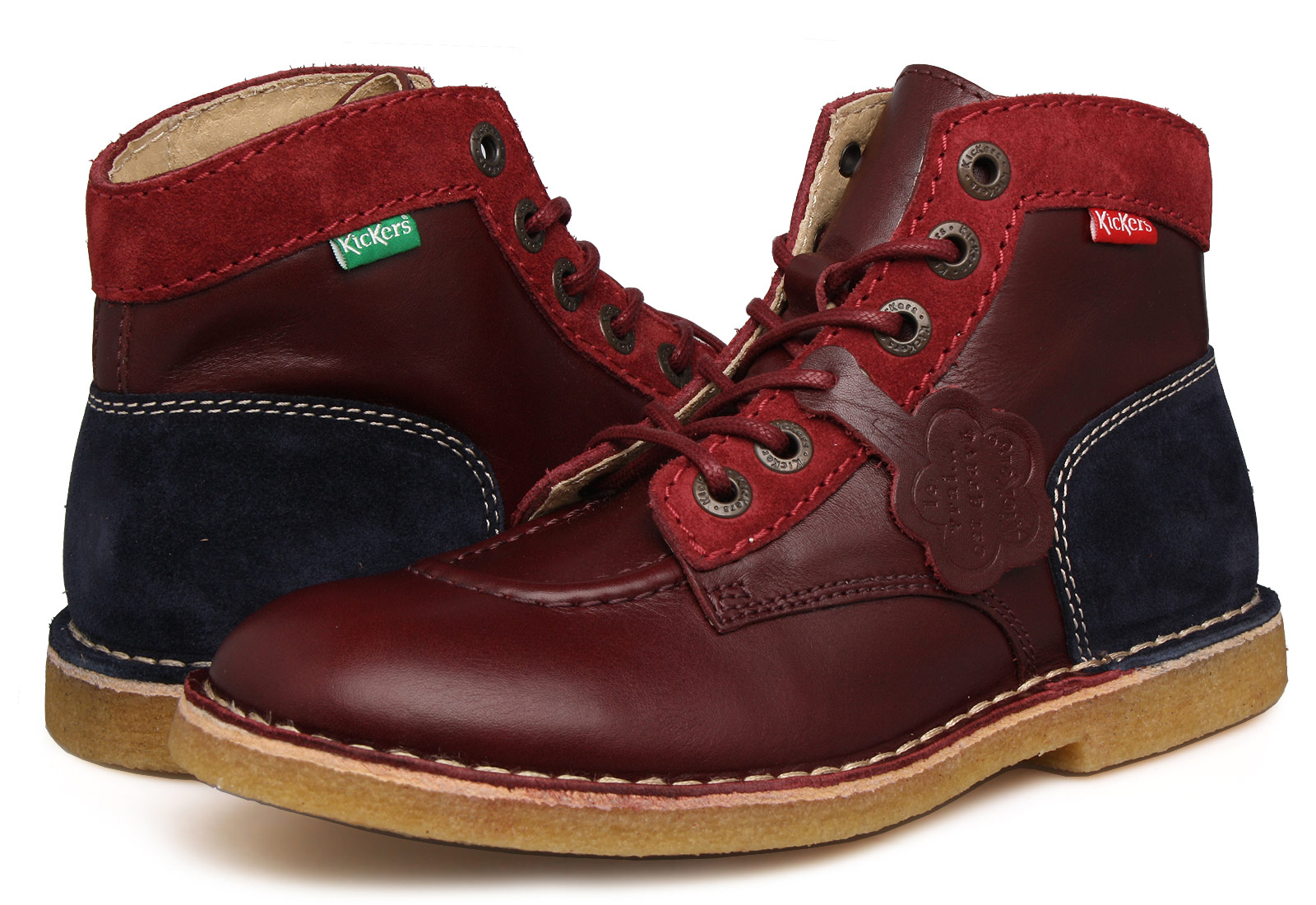 Kickers Sportska elegancija Bordo Duboke cipele - Kicklegend - Office ...