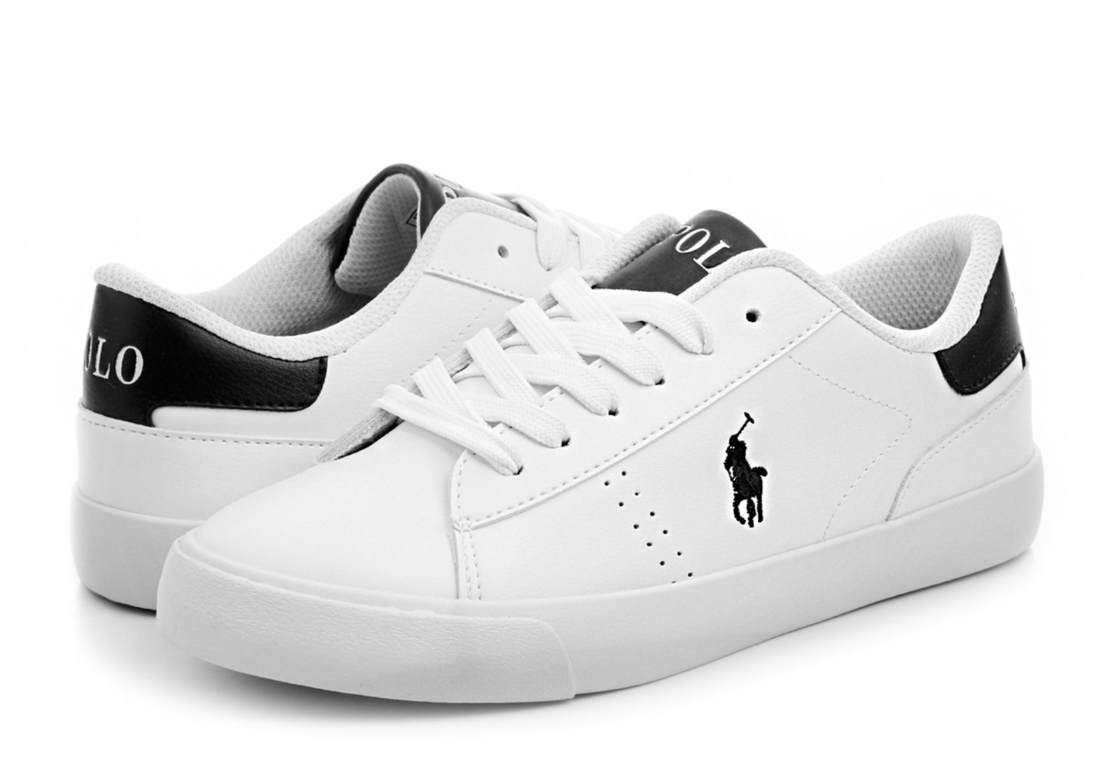 Polo Ralph Lauren Casual Bela Plitke patike - Pierce - Office Shoes Srbija