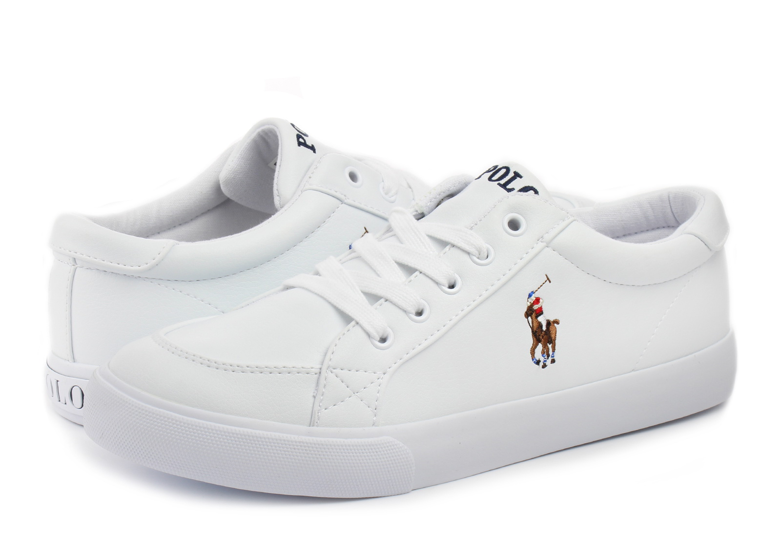Polo Ralph Lauren Casual Bela Plitke patike - Brisbane - Office Shoes ...