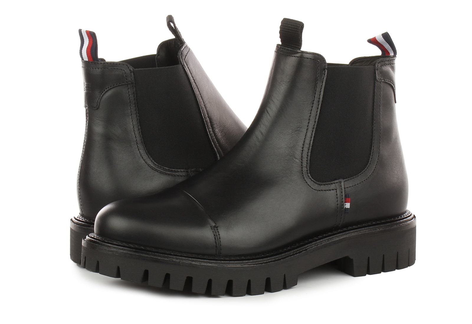 Tommy Hilfiger Sportska elegancija Crna Duboke cipele - Chunky Dress 6a ...