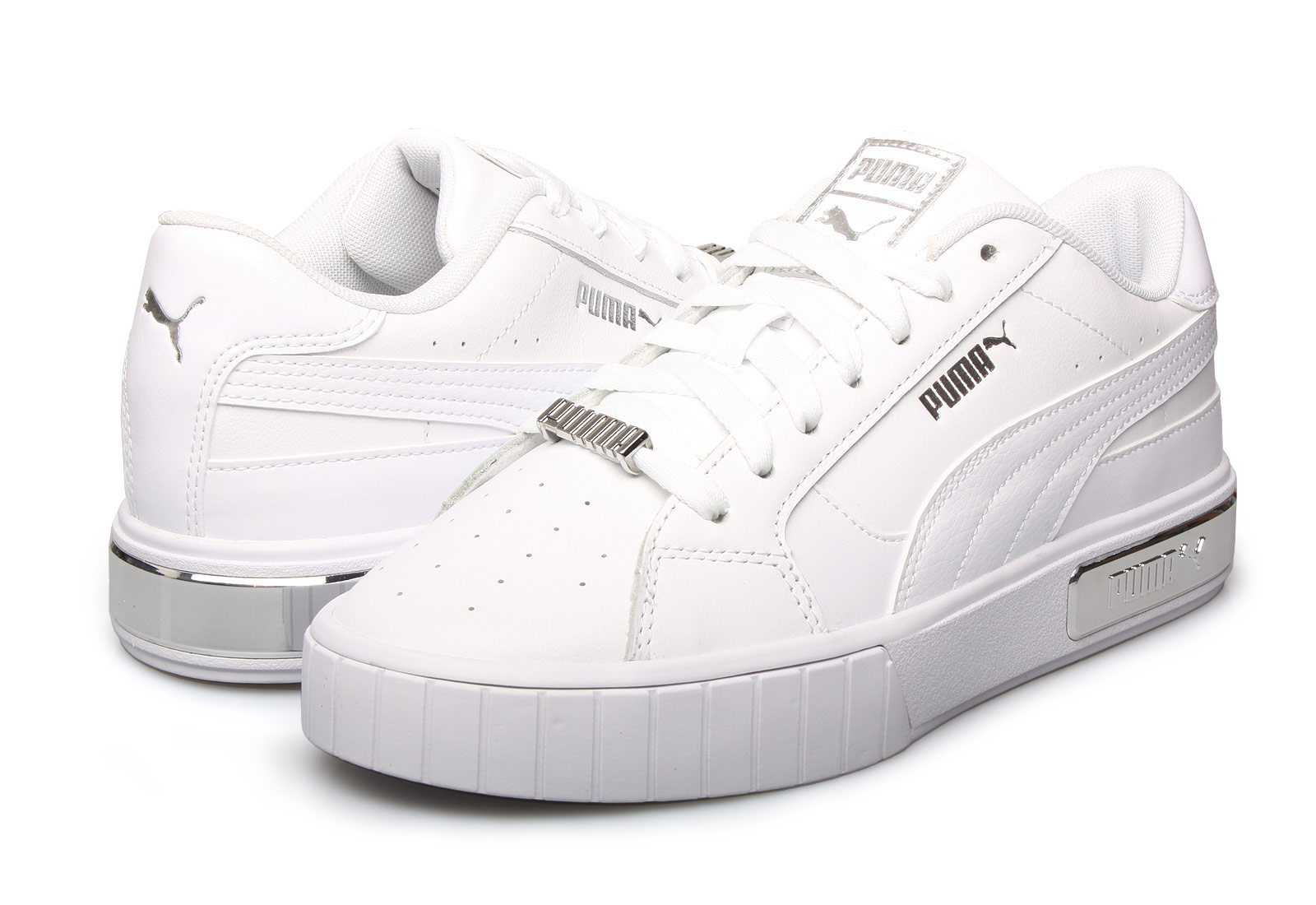 Puma Sportska obuća Bela Plitke patike - Fame Metallic - Office Shoes ...