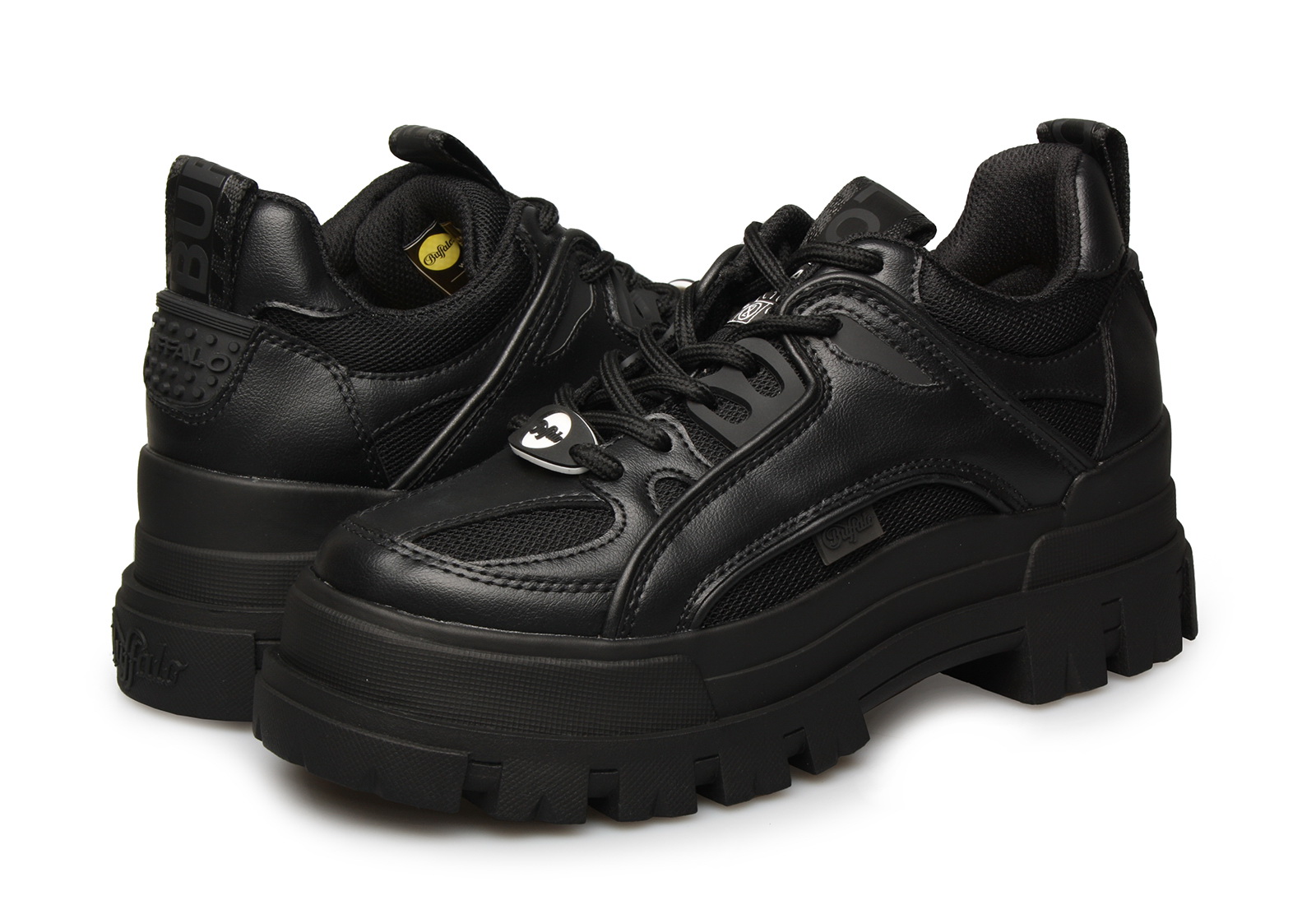 Buffalo Fashion Crna Plitke patike - Aspha Hyb - Office Shoes Srbija