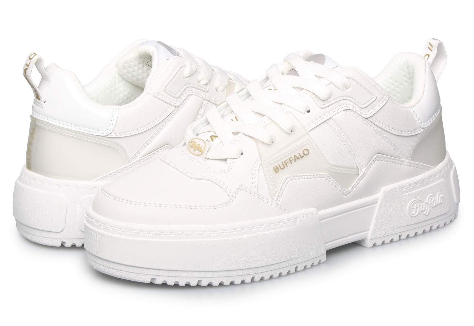 Buffalo Fashion Bela Plitke patike - Rse V2 - Office Shoes Srbija