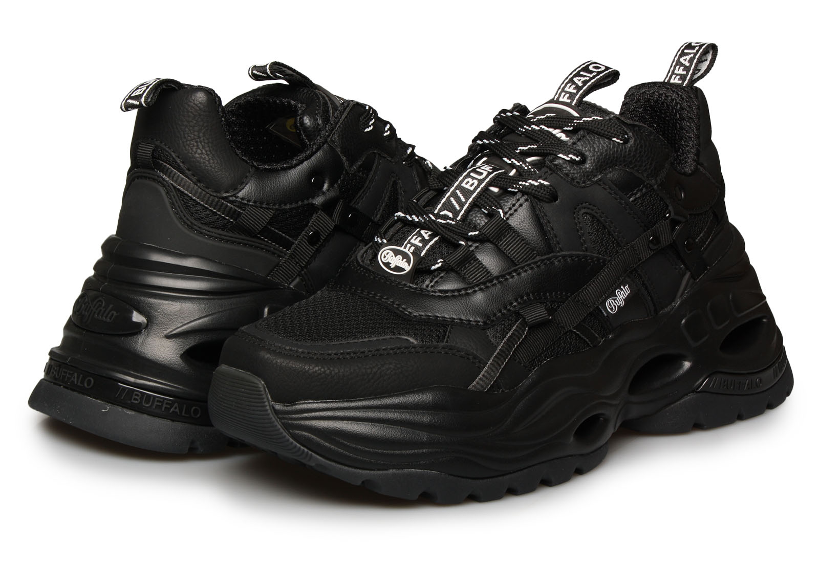 Buffalo Sportska obuća Crna Plitke patike - Triplet Hollow - Office ...