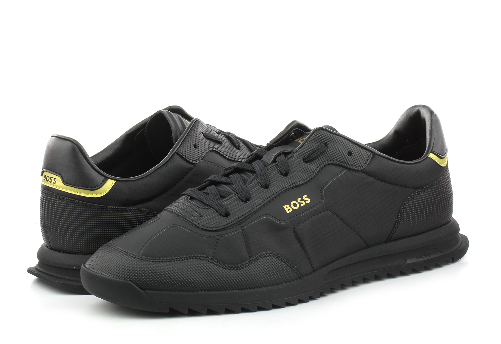 BOSS Sportska elegancija Crna Plitke patike - Zayn Lowp - Office Shoes ...