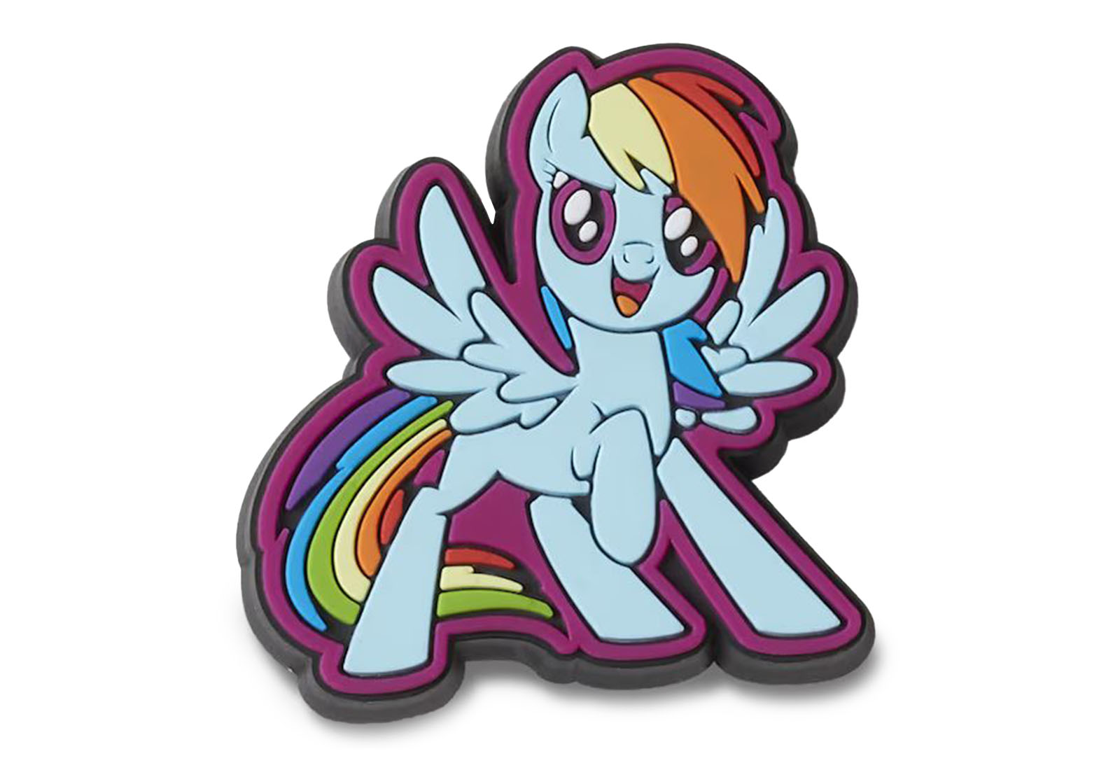 Crocs Plava Crocs Jibbitz - Jibbitz My Little Pony Rainbow Dash ...