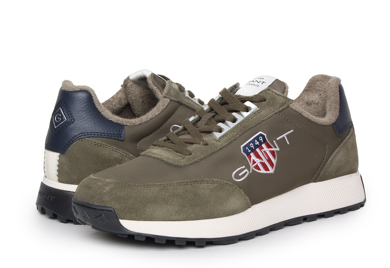 Gant Sportska elegancija Zelena Plitke patike - Garold - Office Shoes ...