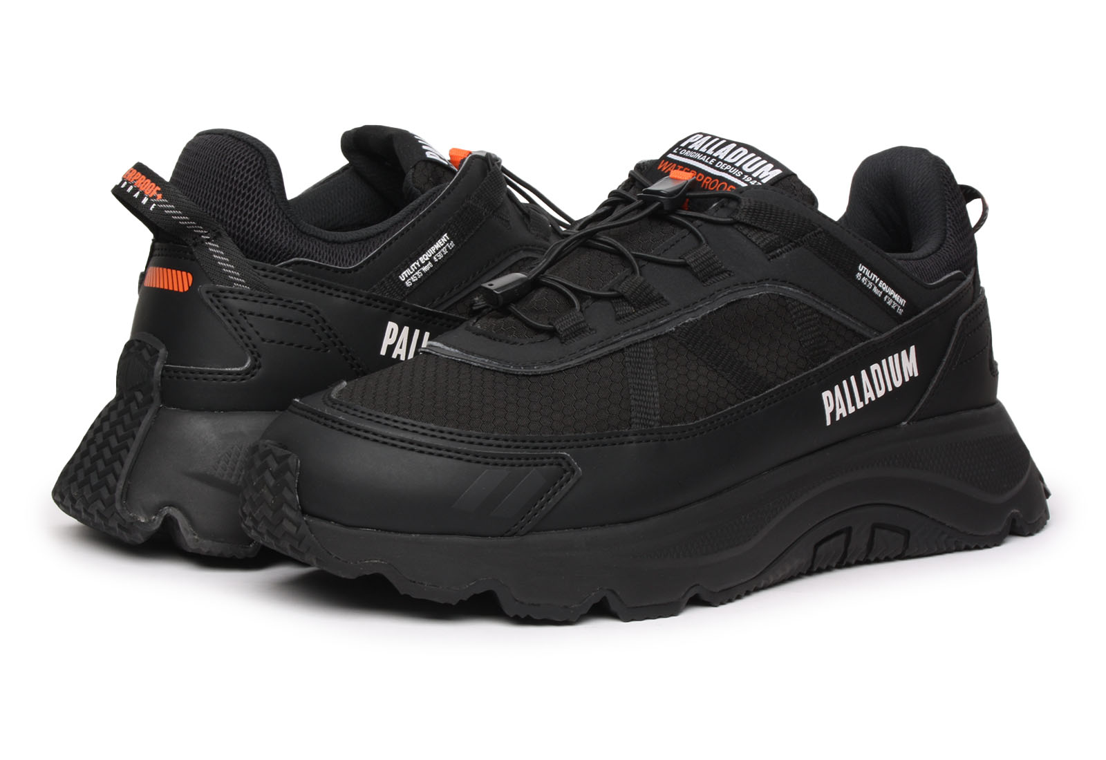 Palladium Obuća do gležnja Crna Plitke patike - Thunder Protect Wp+ ...