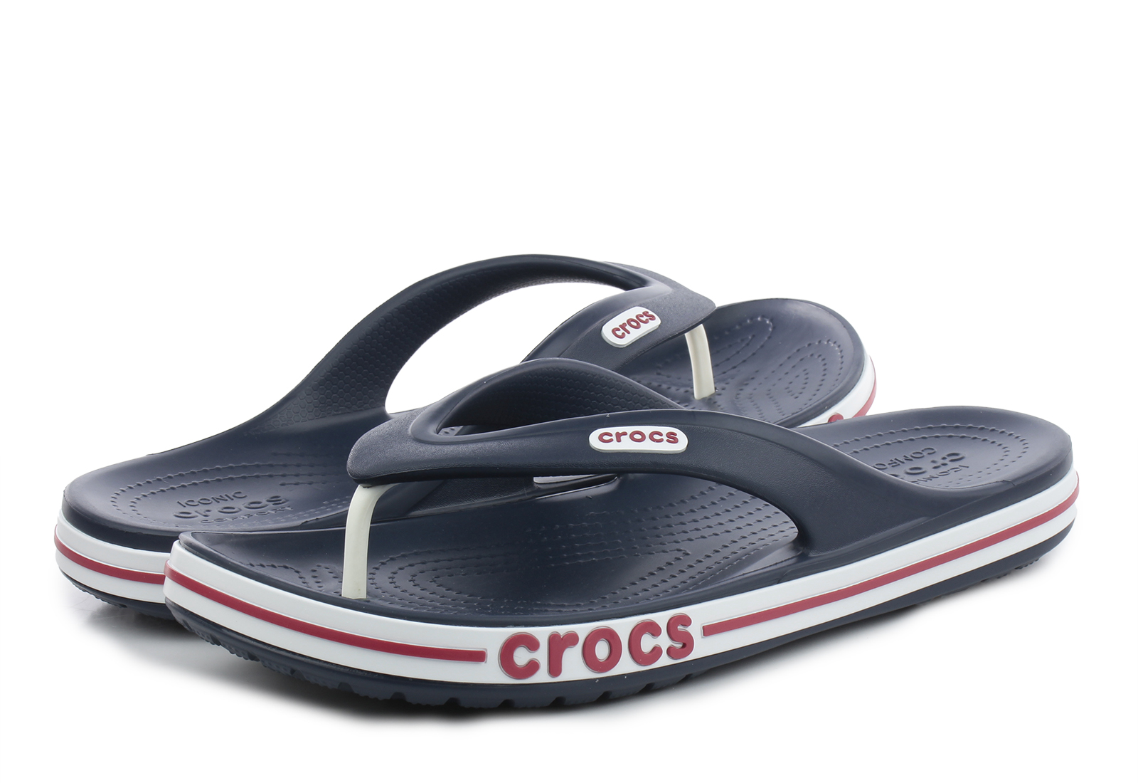 Crocs Letnja obuća Plava Otvorene papuče - Bayaband Flip - Office Shoes ...