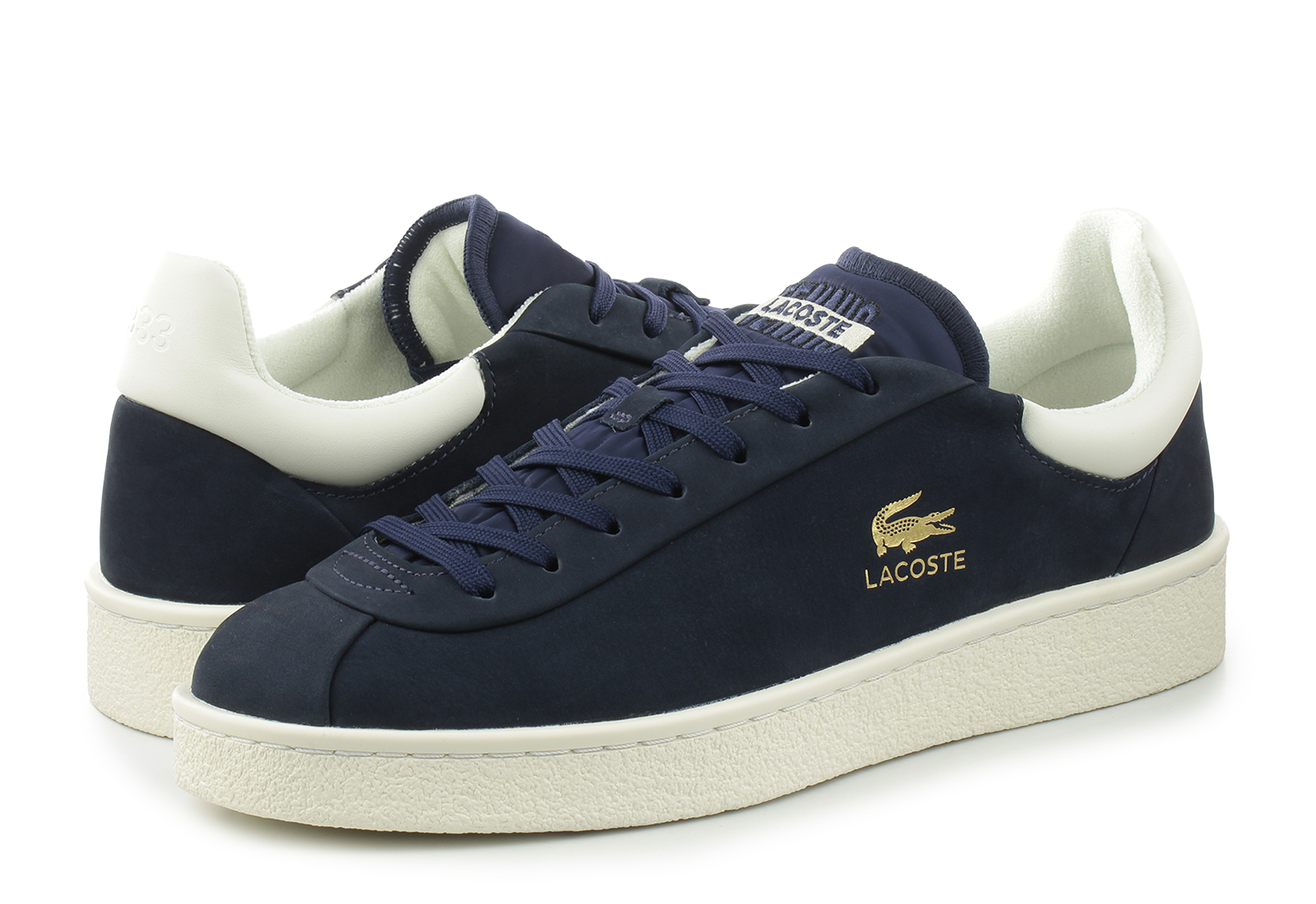 Lacoste Sportska elegancija Teget Plitke patike - Baseshot - Office ...